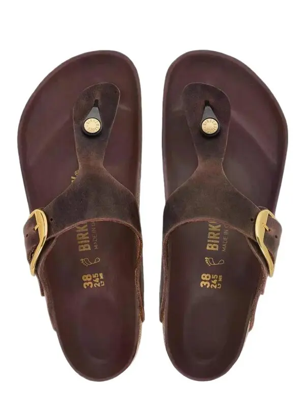 BIRKENSTOCK Gizeh Big Buckle Sandals - Brown