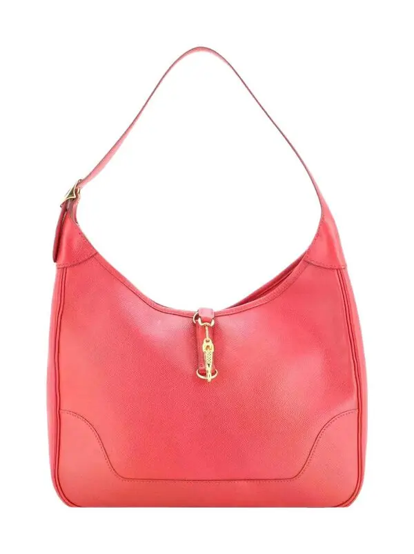Hermès Trim Ii Bag Courchevel 31 Hobo Bag - Red