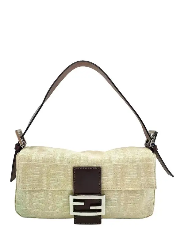 Fendi 2000s Mamma Bucket Handbag - Neutrals