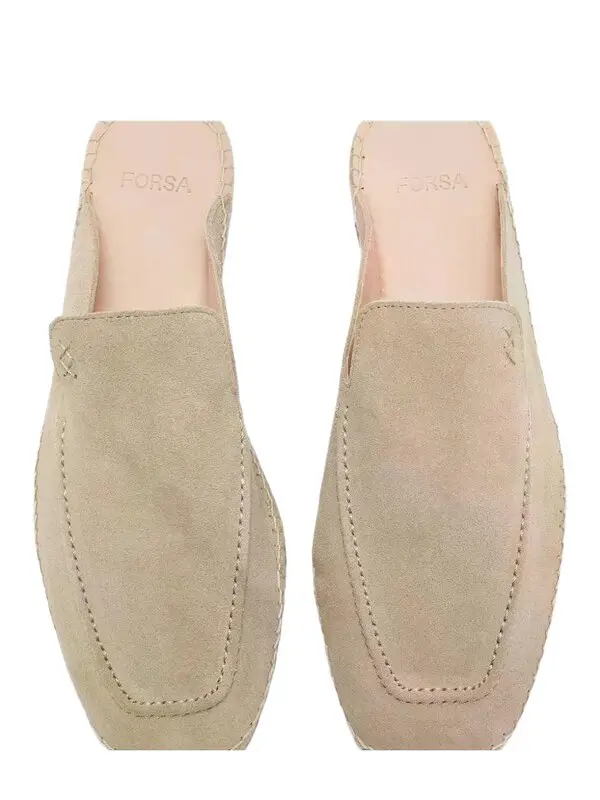 FORSA Suede Espadrille Slip-ons - Neutrals
