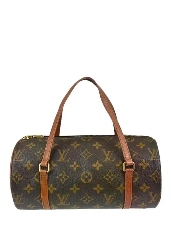 LOUIS VUITTON 1998 26 Papillon Monogram Canvas Tote Bag - Brown