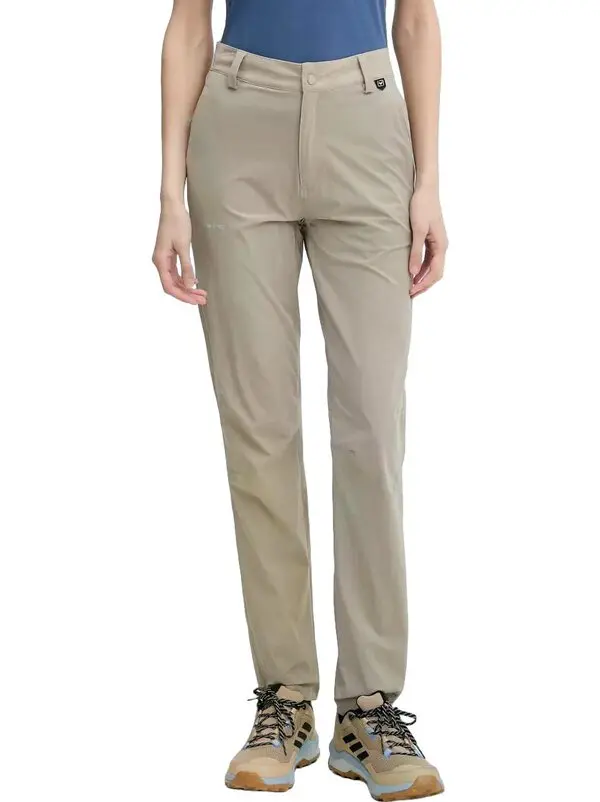 VIKING Expander Ultralight Performance Trousers With Logo Print - Neutrals