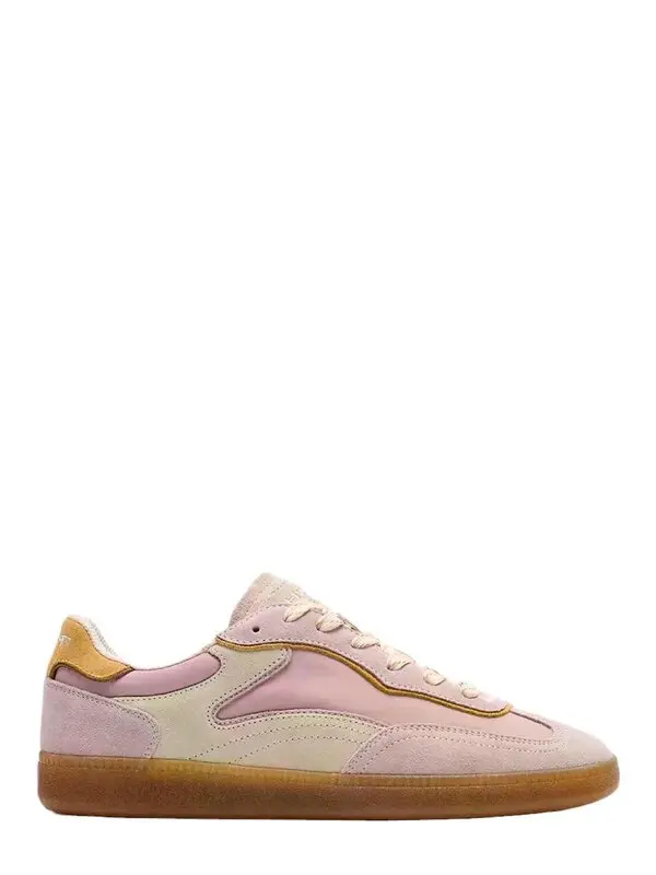 HOFF Park Panelled Suede-trim Sneakers - Pink
