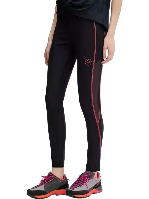 LA SPORTIVA Mesh-panelled Trousers - Black