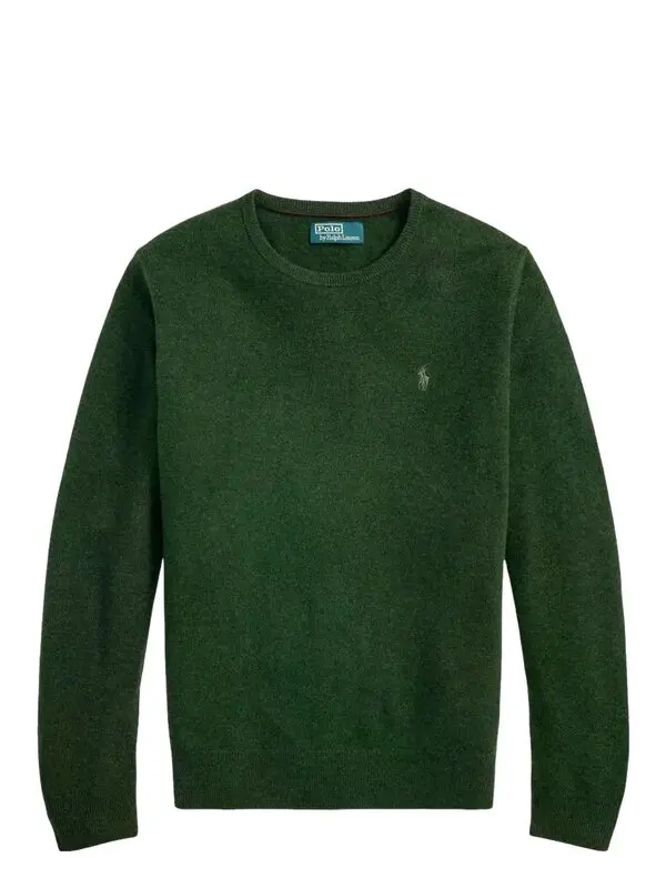 Polo Ralph Lauren Fine-gauge Wool V-neck Sweater - Green