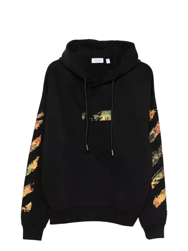 Off-White Diagonal Arrows Hoodie - Black