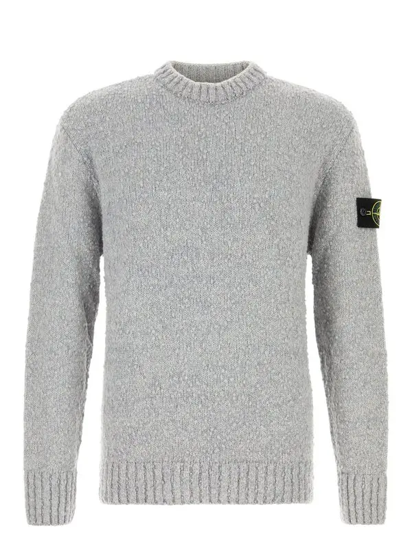 Stone Island Light Wool Blend Sweater - Grey