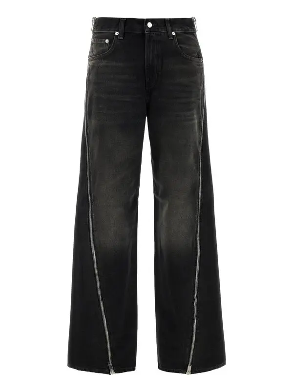 HAIKURE Bonnie Wide-leg Jeans - Black