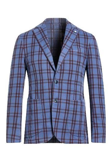 L.B.M. 1911 L. B.m. 1911 Blazer Size Cotton, Linen, Silk - Blue