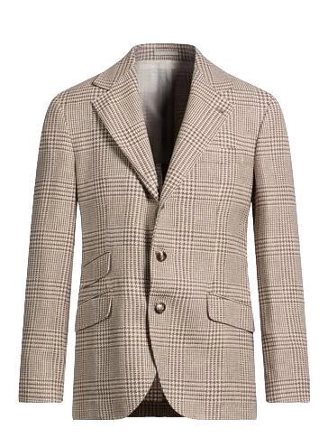 Brunello Cucinelli Blazer Size Wool, Alpaca Wool, Silk - Beige