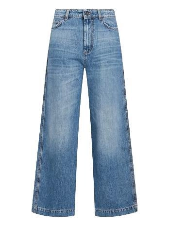 CARACTÈRE Straight-leg Cotton Jeans - Blue