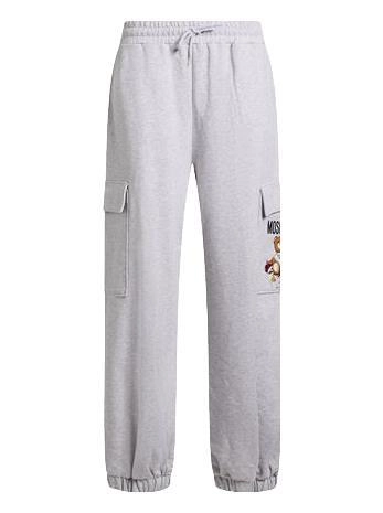 Moschino Organic Cotton Track Pants - Light Grey