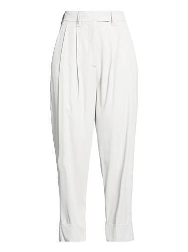 PT TORINO Tapered Crepe Pants - Light Grey
