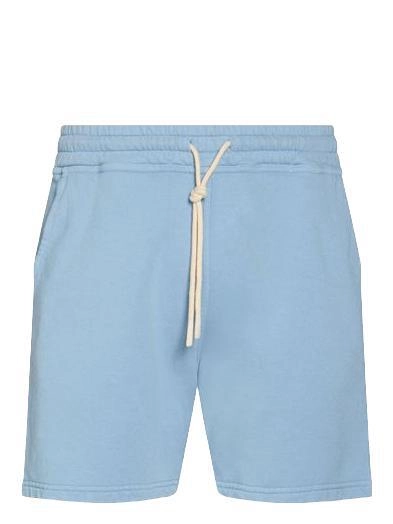 SPIEWAK Emerald Cotton Shorts - Blue