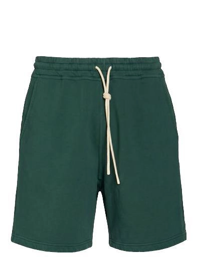 SPIEWAK Emerald Cotton Shorts - Green
