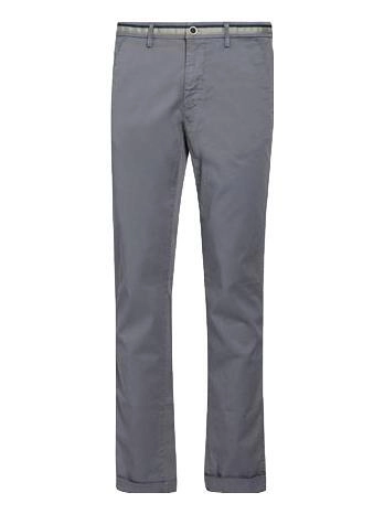 MASON'S Masons Cotton, Lyocell, Elastane Tapered Leg Chinos - Grey