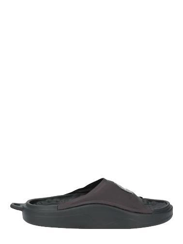 Adidas By Stella McCartney Rubber And Textile Fiber Pool Slides - Black