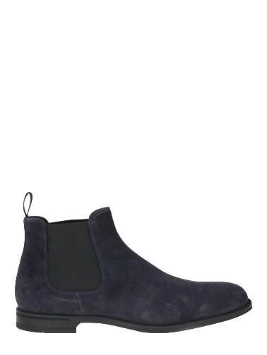 DOUCAL'S Ankle Boots Size Leather - Midnight Blue