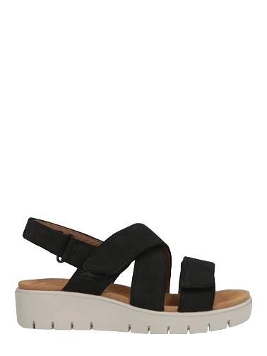 Clarks Leather Sandals - Black