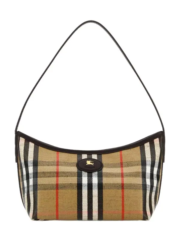 Burberry Printed Canvas Mini Highlands Handbag - Multicolor