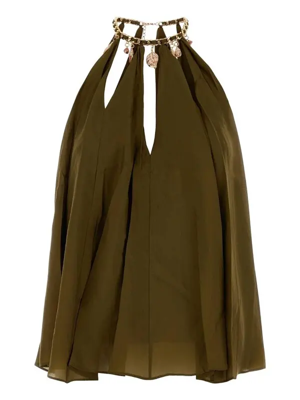 Zimmermann Mahon Blouse - Green