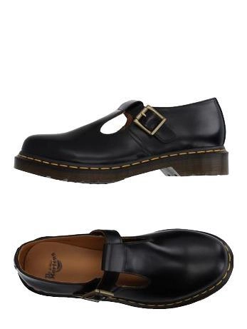 Dr. Martens Polley Smooth Leather Mary Jane Flats - Black