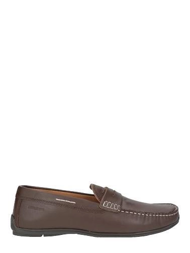 ARMATA DI MARE Dark Leather Penny Loafers - Brown