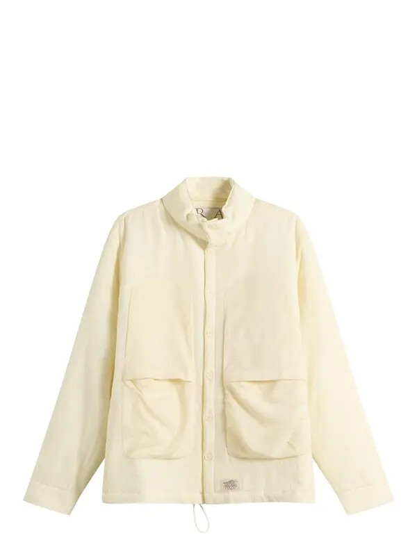RANRA Epitome Wool Silk Padded Overshirt - Pristine