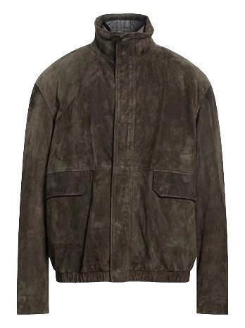 Emporio Armani Suede Jacket - Green