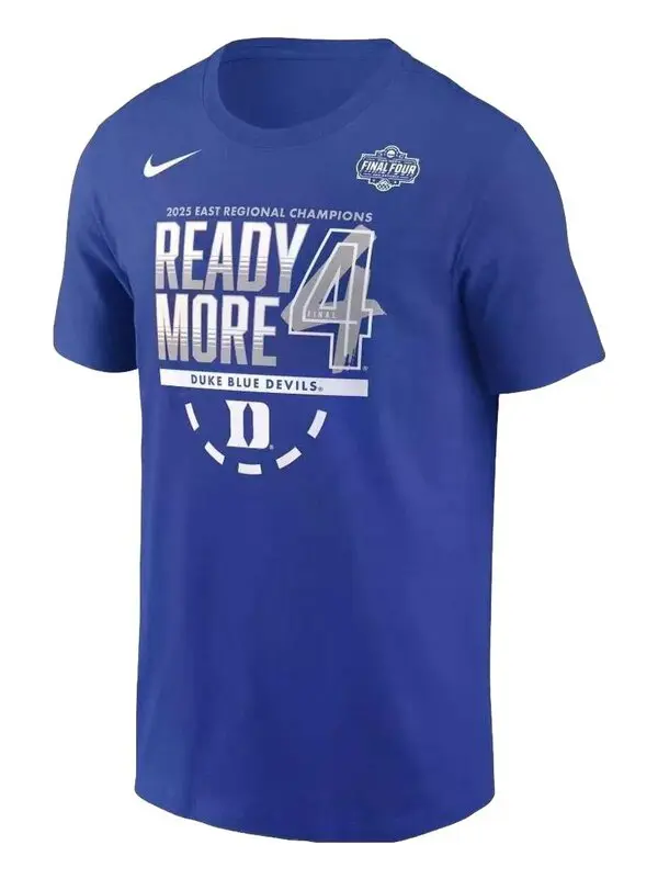 Nike Duke Devils Graphic-print T-shirt - Blue
