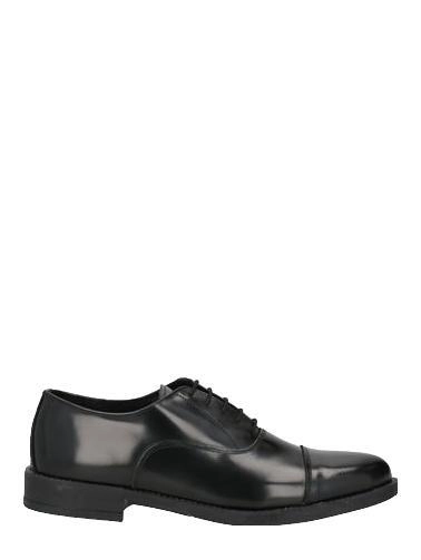 HERMAN & SONS Leather Lace-up Oxford Shoes - Black