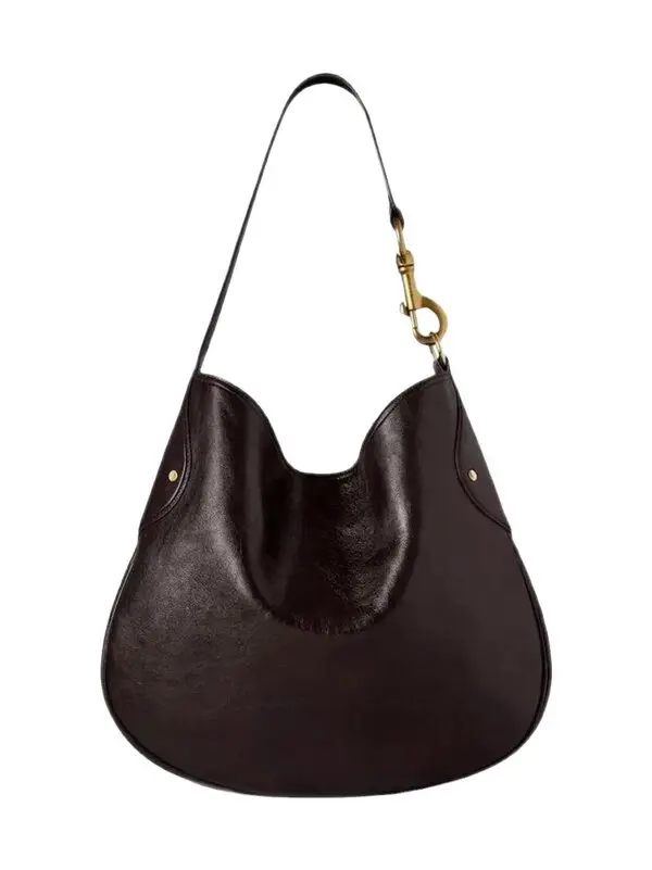 Mulberry Hackney Leather Shoulder Bag - Brown