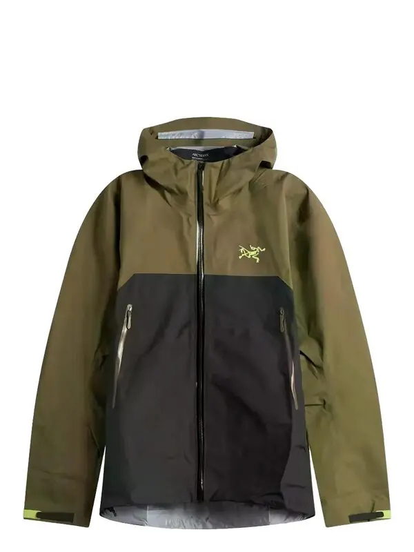 Arc'teryx Two-tone Hooded Jacket - Green