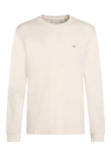 Calvin Klein Knitted Crewneck Sweater - Ivory