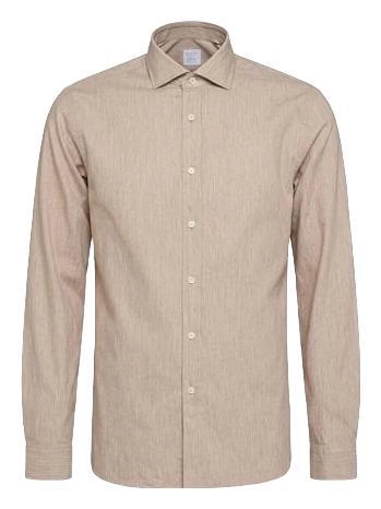 XACUS Shirt Size Cotton, Viscose - Beige