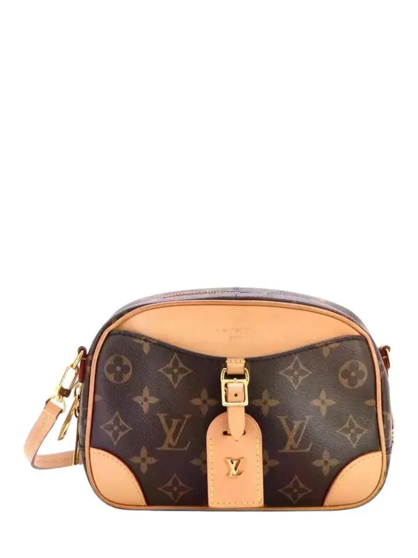 LOUIS VUITTON Monogram Canvas Mini Crossbody Bag - Brown