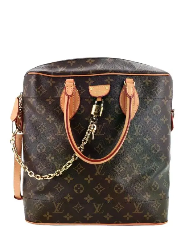 LOUIS VUITTON Monogram Canvas Mm Tote Bag - Brown