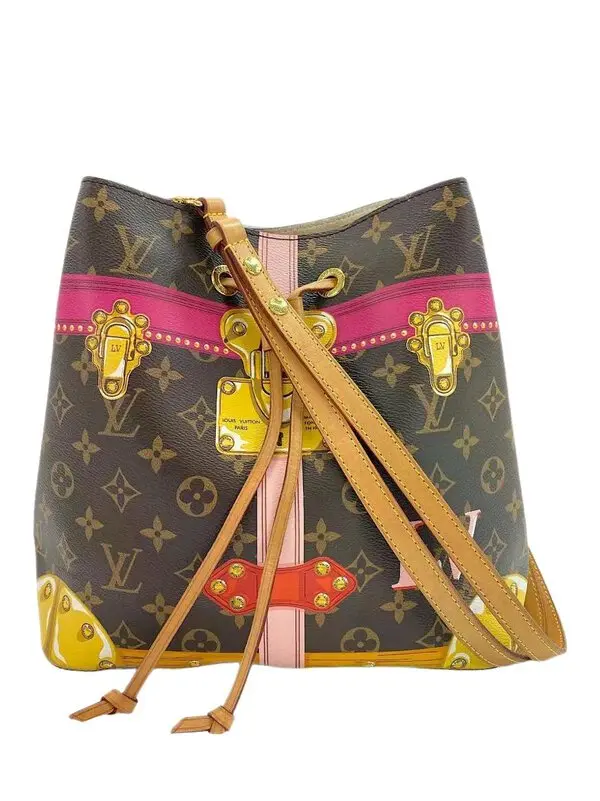 LOUIS VUITTON Monogram Canvas Neonoe Shoulder Bag - Brown
