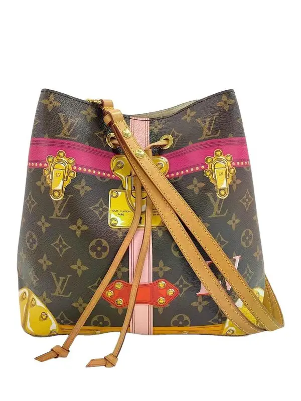 LOUIS VUITTON Monogram Canvas Neonoe Shoulder Bag - Brown