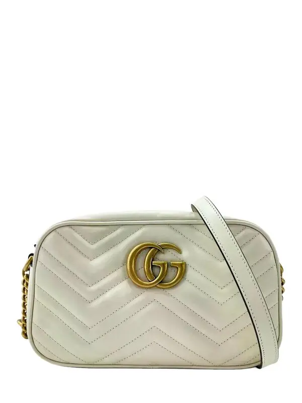 Gucci Gg Marmont Shoulder Bag - Neutrals