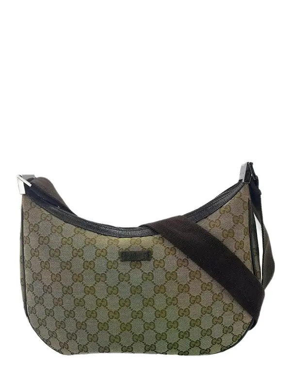 Gucci Gg Canvas Shoulder Bag - Neutrals