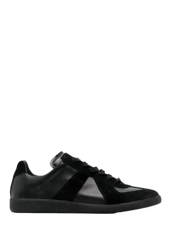 MAISON MARGIELA Replica Panelled Sneakers - Black