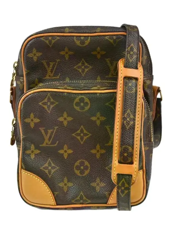 LOUIS VUITTON Monogram Crossbody Bag - Brown