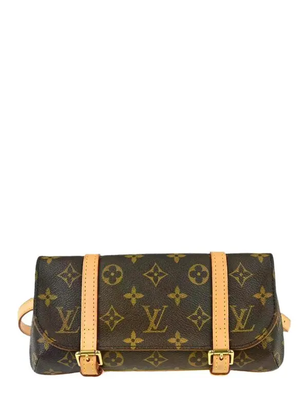 LOUIS VUITTON Marelle Monogram Pochette Belt Bag - Brown