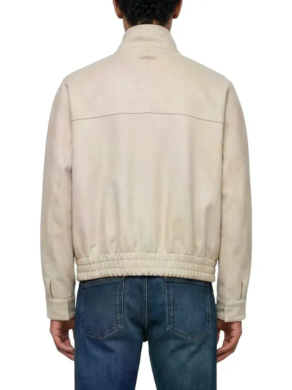 LARDINI High-neck Lightweight Jacket - Neutrals