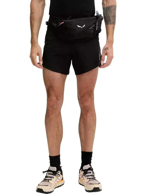 X-BIONIC Logo Print Elasticated Shorts - Black
