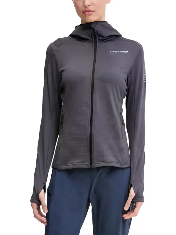 LA SPORTIVA Logo-print Hooded Jacket - Grey