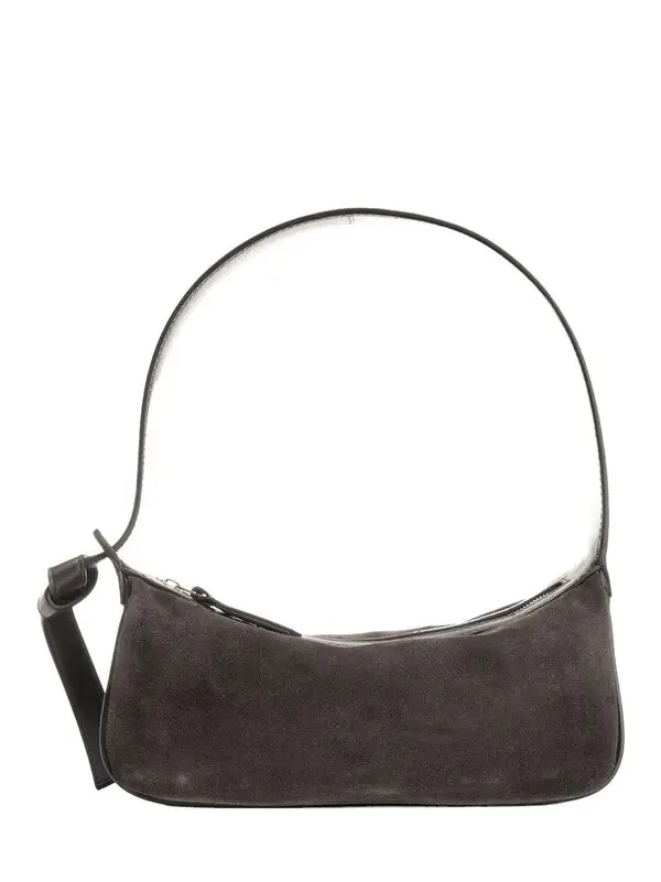 Bottega Veneta Suede And Nappa Intrecciato Shoulder Bag - Brown