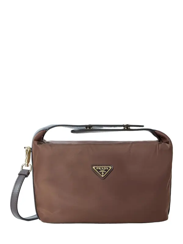 Prada Re-nylon Chérie Mini Handbag - Brown