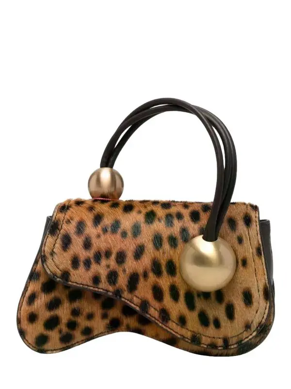 Cult Gaia Mini Kazia Leopard-print Crossbody Bag - Neutrals